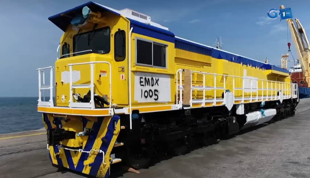 Gabon : six locomotives américaines réceptionnées par la SETRAG pour faciliter le transport des ...